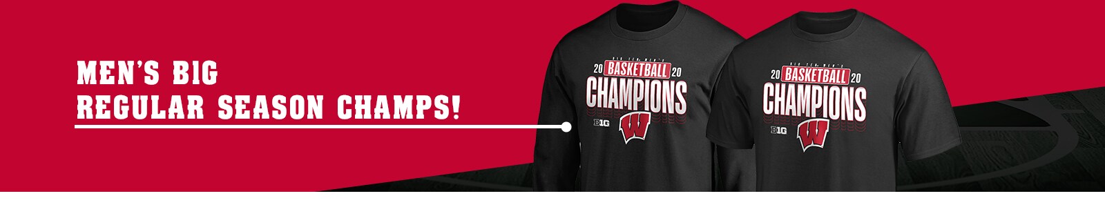 Wisconsin Badgers Regular Season Champs Apparel, Badgers Gear, Bucky's ...